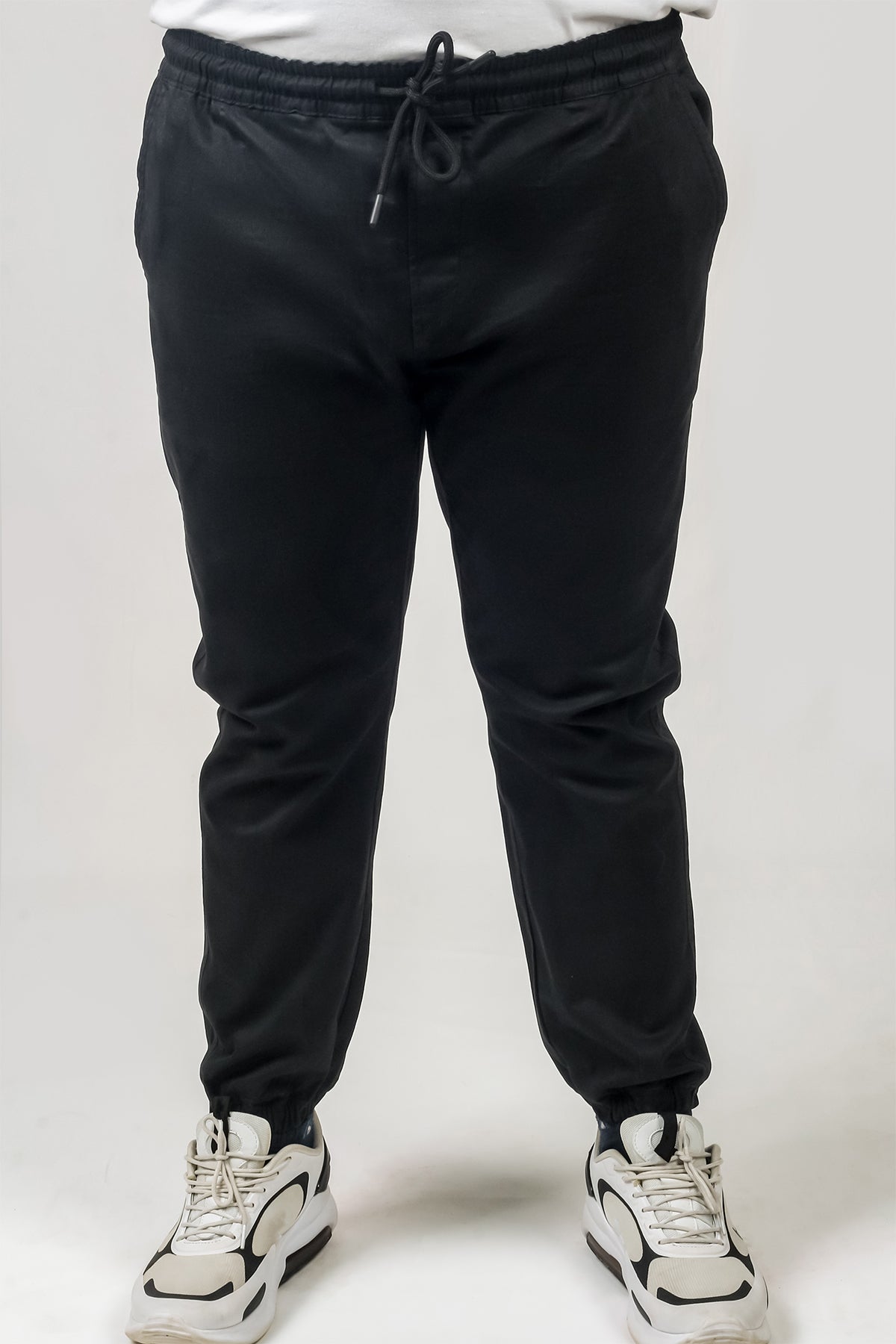 Chino Cargo Pants with Drawstring Closure and Pockets (Plus size) - S2 ...